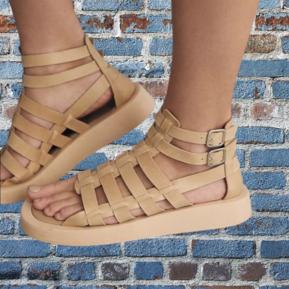 Anthropologie | Shoes | Nwt Pilcro Gladiator Sport Sandals By ...